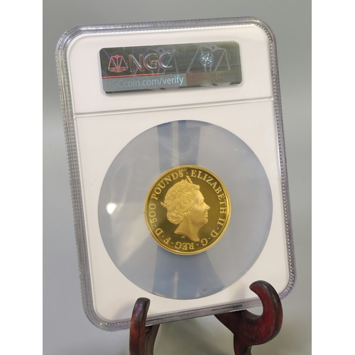 2022 5 oz GB gold Britannia Ultra Cameo coin. Mint condition, in NGC ...