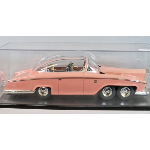 Scale model of a FAB 1, Lady Penelope's iconic pink Rolls Royce from ...