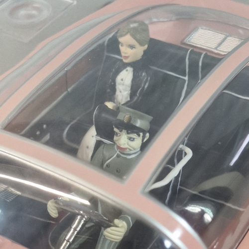 Scale model of a FAB 1, Lady Penelope's iconic pink Rolls Royce from ...