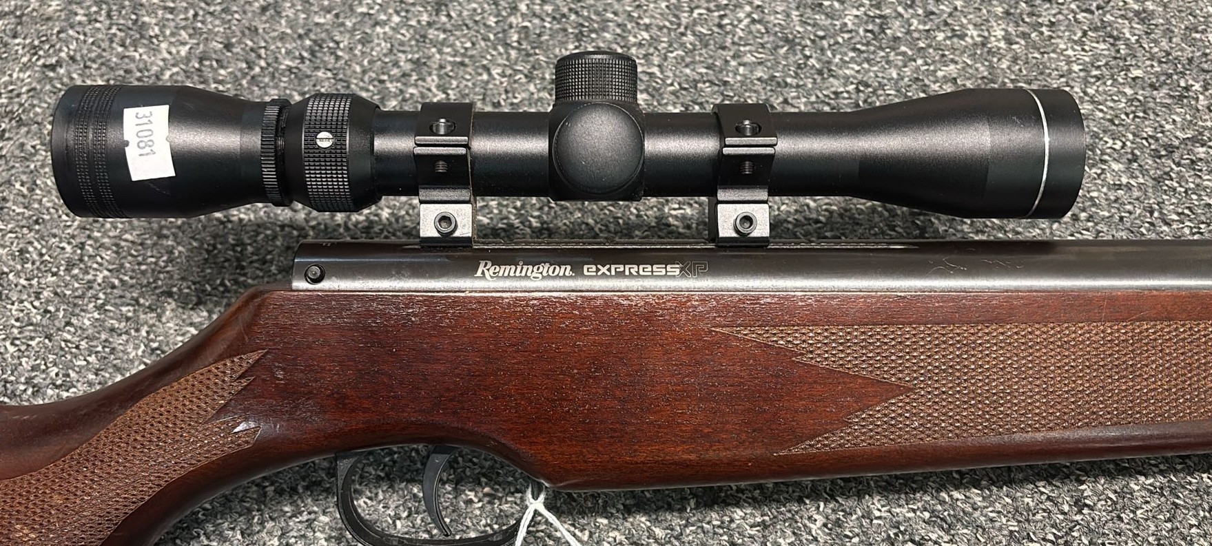 Remington Express XP .22 break action air rifle, with silencer and ...