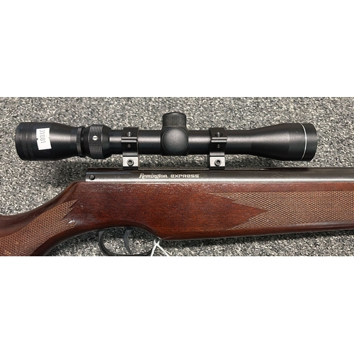 Remington Express XP .22 break action air rifle, with silencer and ...