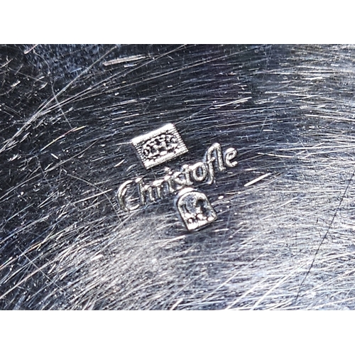 Collection of Christofle 'Vertigo' silver plated items to include ...