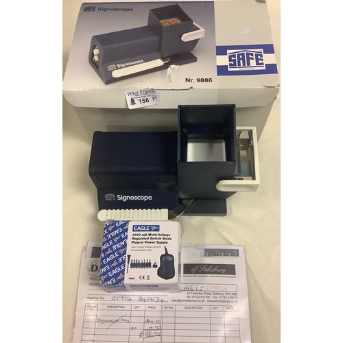 Safe Signoscope Watermark Detector as new in original box with ...