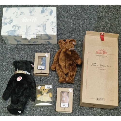 Collection of modern Steiff and other teddy bears to include: The ...