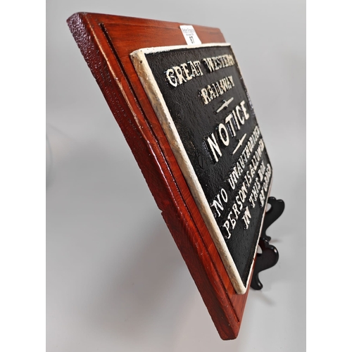 Vintage hand-painted black and white wooden signal box door notice, For ...