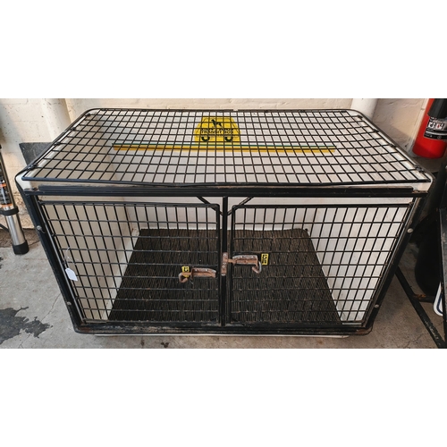 'Lintran' transit box, for the transporting of dogs, fibreglass with ...