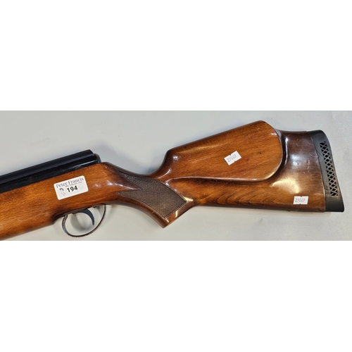 Mid century BSA Goldstar under lever air rifle with side 10 shot ...