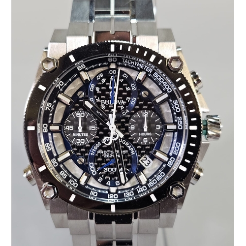 Modern Bulova Precisionist 262 KHZ 300 meter chronograph wristwatch ...