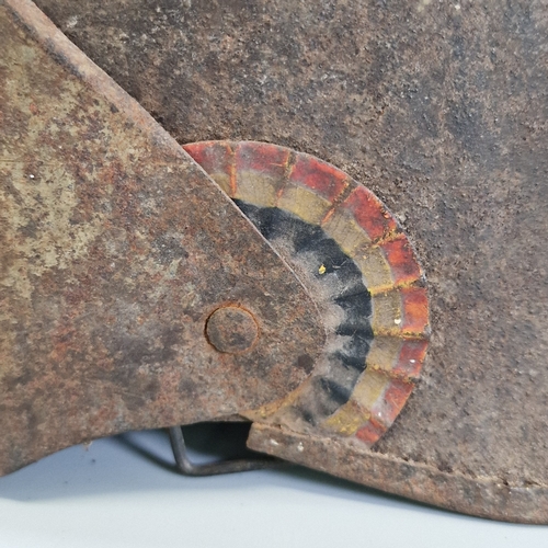WWI Anglo-Belgian “Elisabeth” helmet, of shallow bowl form with ...