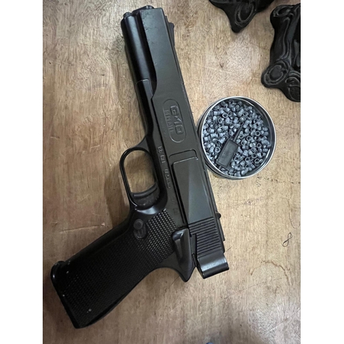 G.10 REPEATER .177 AIR PISTOL WITH PELLETS