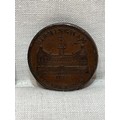 1812 BIRMINGHAM WORKHOUSE ONE PENNY TOKEN COIN
