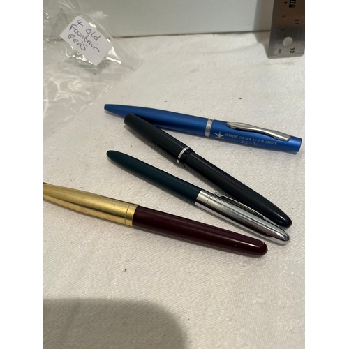 4 EARLY FOUNTAIN PENS