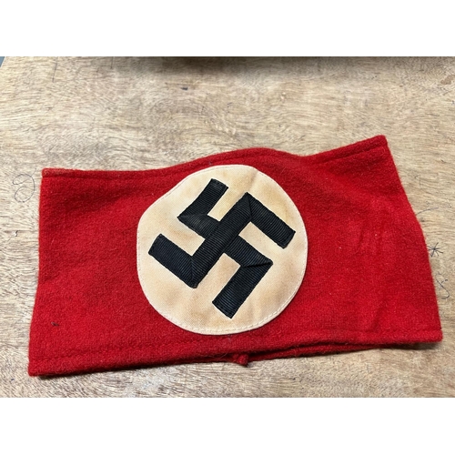 NAZI POLITICAL PARTY ARM BAND