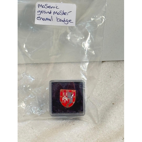 MASONIC GRANDMASTER ENAMEL BADGE