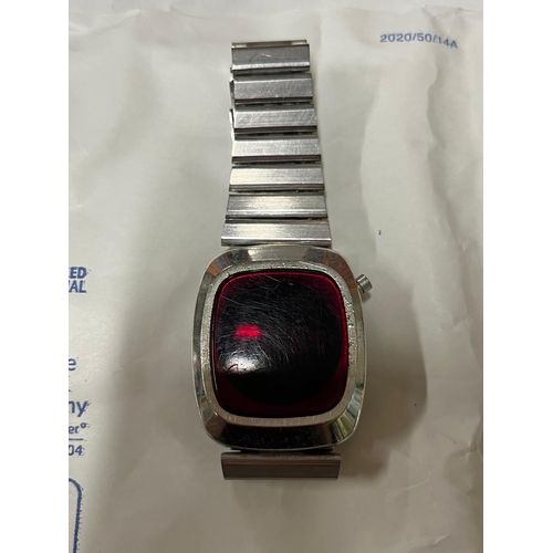 COMMODORE RED LED WATCH