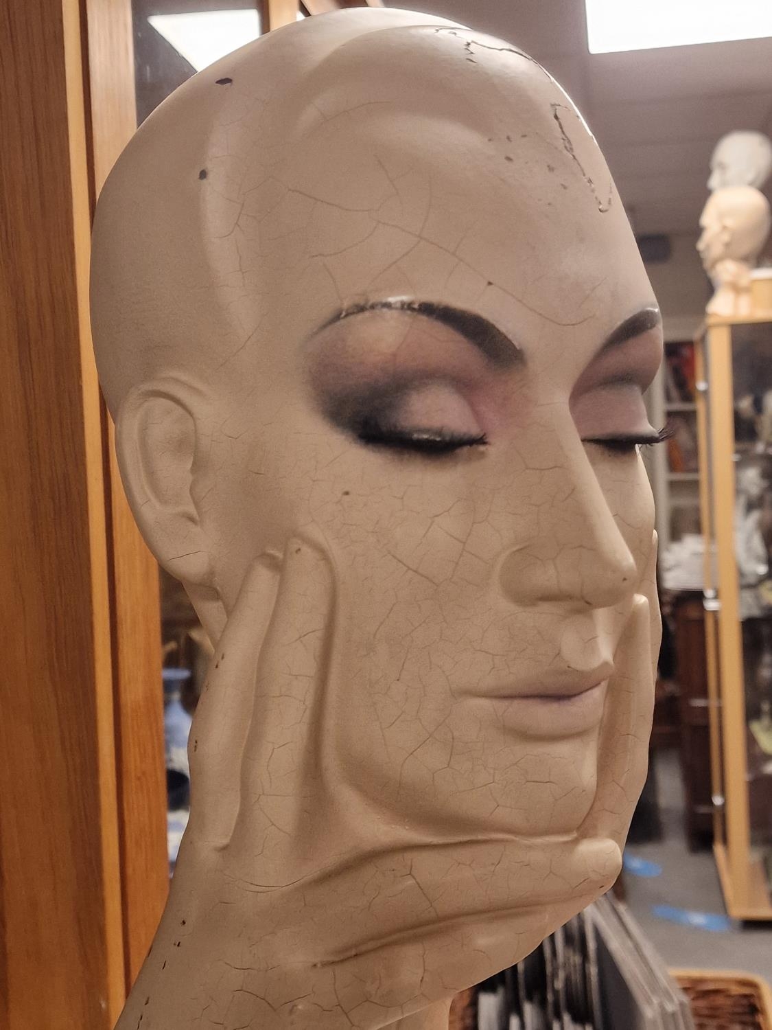 Christian Dior Mannequin Chrome Silver Vintage French Fashion Designer ...