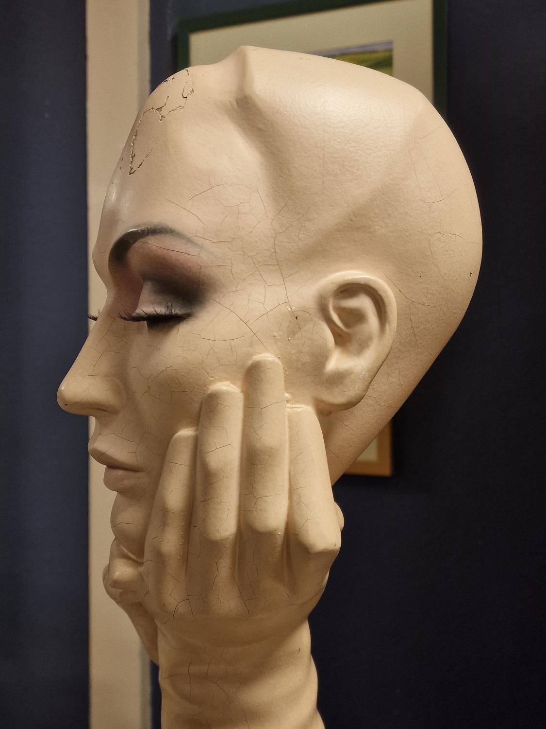 Christian Dior Mannequin Chrome Silver Vintage French Fashion Designer ...