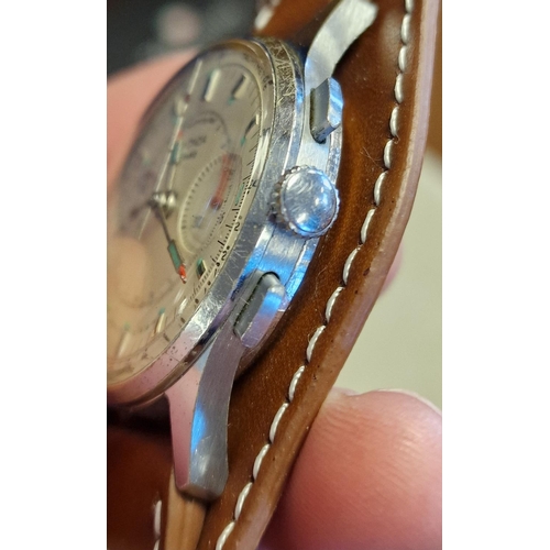 Sekonda 3017 Poljot Strela 1970's Russian Cosmonaut Chronograph Wrist Watch