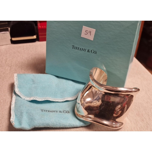 Tiffany & Co Boxed 925 Silver Bangle 79.3g
