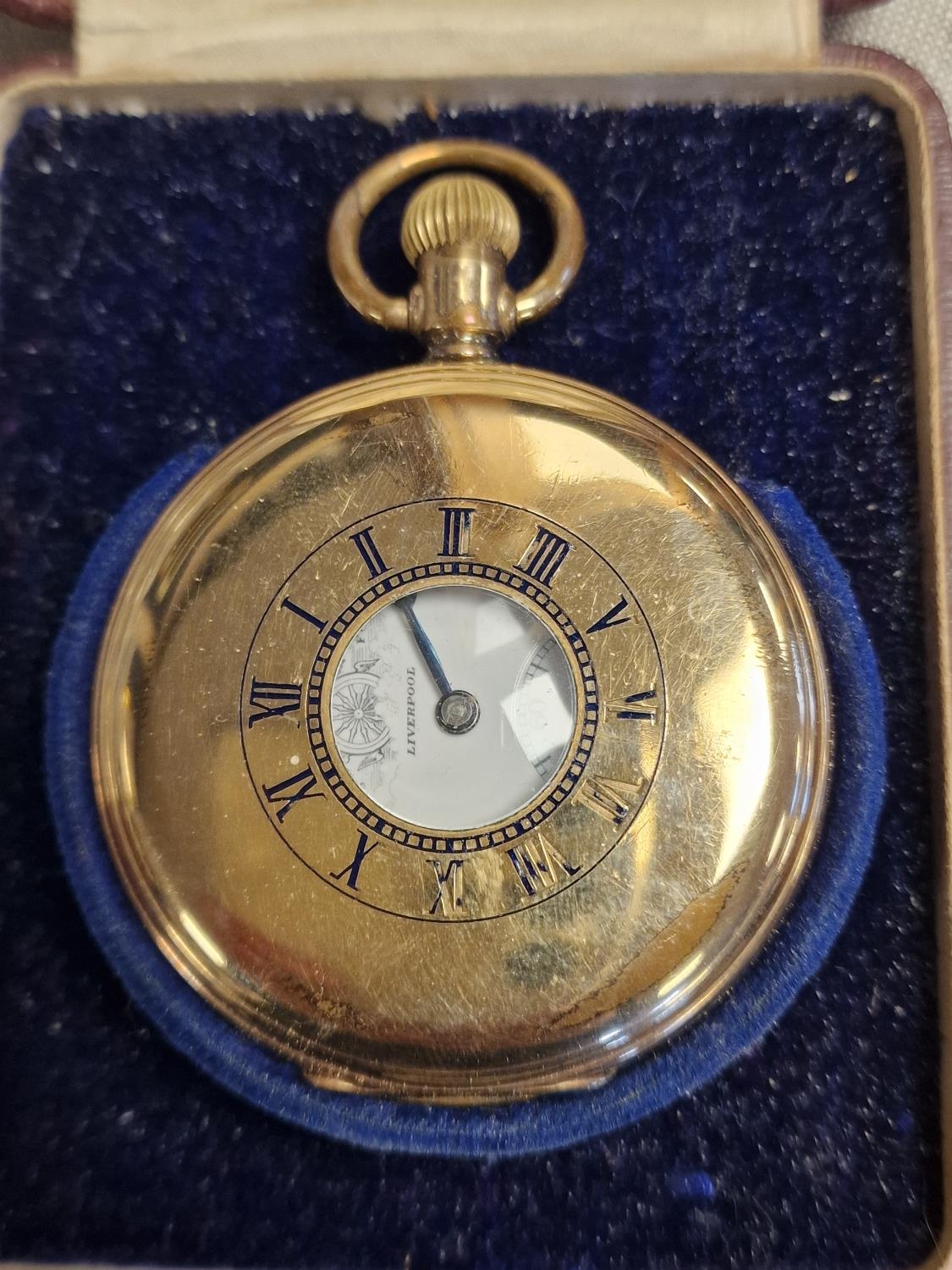 Gold Plated Pocketwatch - Thos Russell & Sons of Liverpool, by Illinois ...