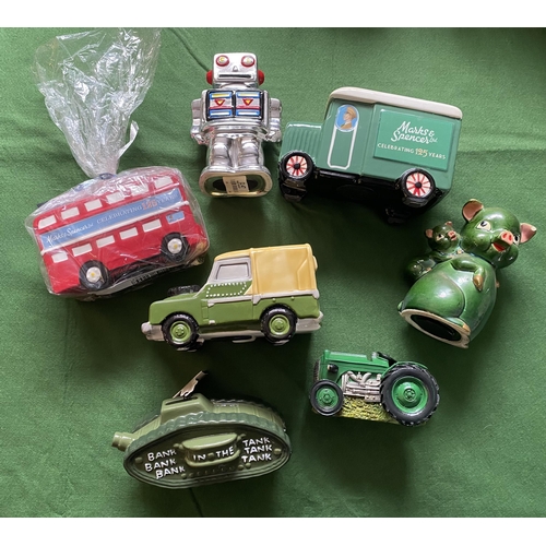 Vintage Moneyboxes Money Box Collection