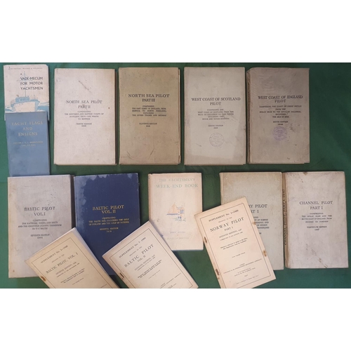 Admirality Pilot and Yachtsman Naval & Navigation Books Flags & Ensigns ...