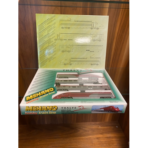 Trio of Mehano Thalys European Train Sets, T675, T678 & T679 Railway Models