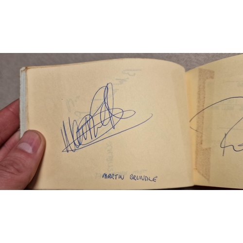 Michael Schumacher Signature within a Signed Autograph Book inc ...