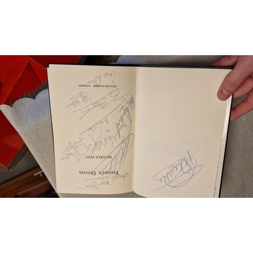 Autographed Ferrari's Drivers Formula One Book inc John Surtees & Mario ...