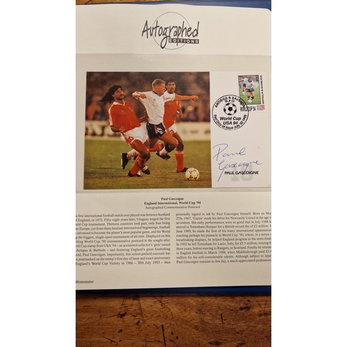 Autograph Editions Sporting First Day Cover Signed Sets inc Paul ...