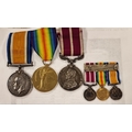 WW1 Meritorius Service Medal, Service Medals + Miniatures for a Lance ...