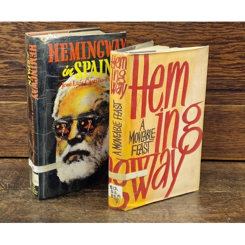 Ernest Hemingway Books, both First Editions inc 'A Moveable Feast'