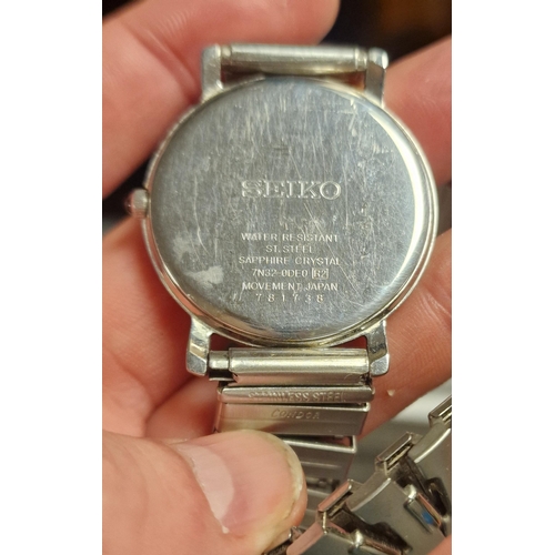 Seiko Gents Japanese Wrist Watch (boxed)