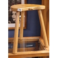 Mouseman Yorkshire Oak Three Legged Stool - Robert Thompson interest