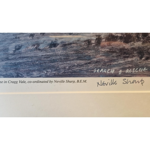 Peter Brook (1927-2009) Signed Print of Cragg Vale Calder Valley Search ...