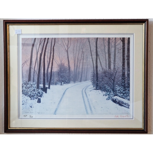 Peter Brook (1927-2009) Signed Print Artist's Proof - 'Training the Dog ...