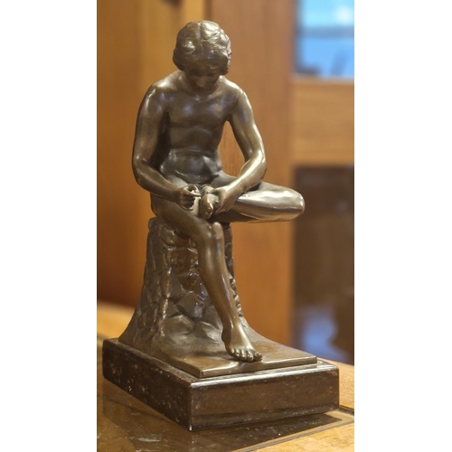 Early German Bronze Figure
