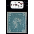 MAURITIUS - 1859 (March) 2d blue, early impression with superb ...