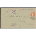 IRAQ - 1941 (Nov) Censored cover to Bombay bearing 20f orange, tied ...
