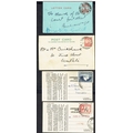 SOUTHERN RHODESIA - 1944-1953 Four postal history items incl 1944 GVI ...