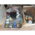 Four boxes of bric-a-brac