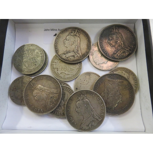 Quantity of Silver Crowns, Double Florins and others