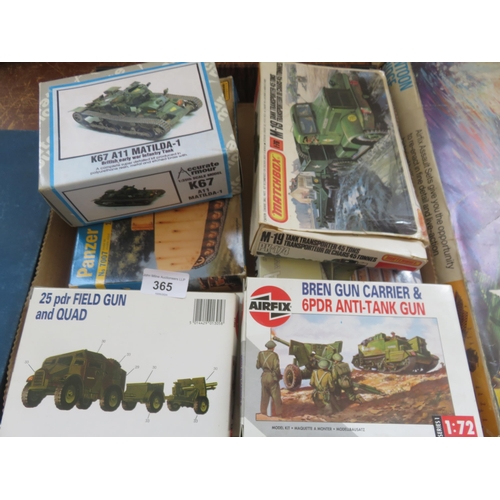 Airfix Pontoon Bridge Assault Set and WW2 Vehicle Kits