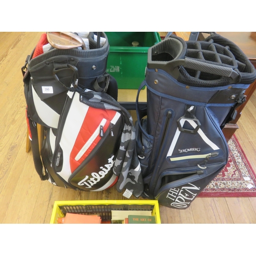 Titleist Golf Bag with Two Smithworks X Spin Wedges 52 and 58 Stromberg ...