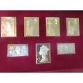 Silver Gilt Stamp/Ingot Set