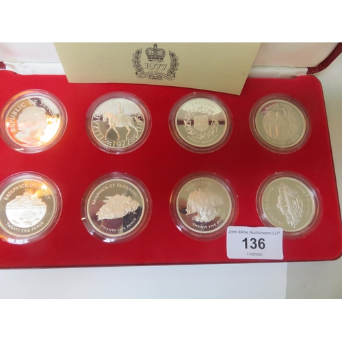 Cased Silver Jubilee Coin Set
