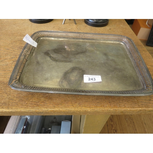 Silver Presentation Tray, 17 troy ozs.