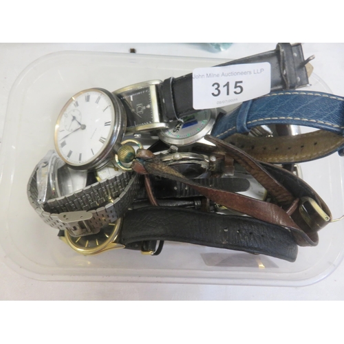 Lot of Wristwatches and a Pocket Watch