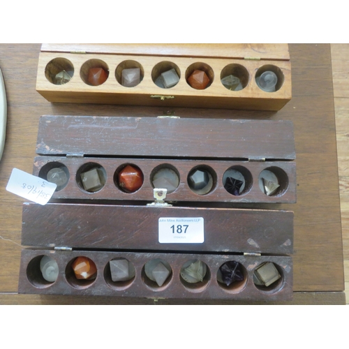 Three Boxes of Polished Stones