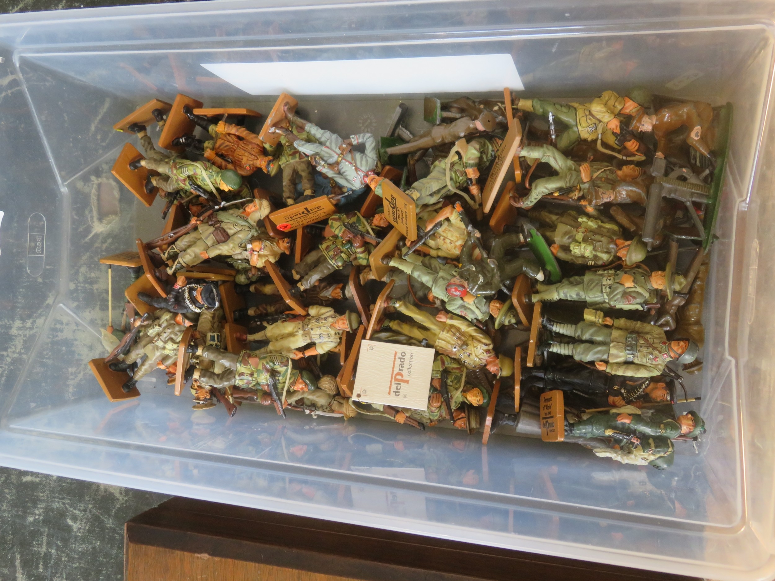 Quantity of Del Prado Lead Soldier Figures
